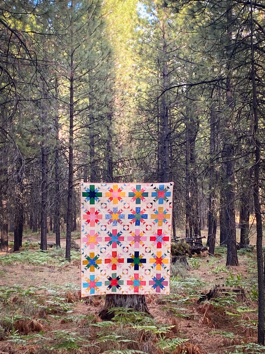 The Sunrise Star Quilt Featuring Ruby Star Society – The Nomadic Quilter