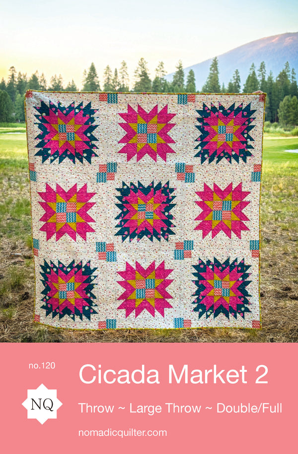 Cicada Market 2 PDF Pattern – The Nomadic Quilter