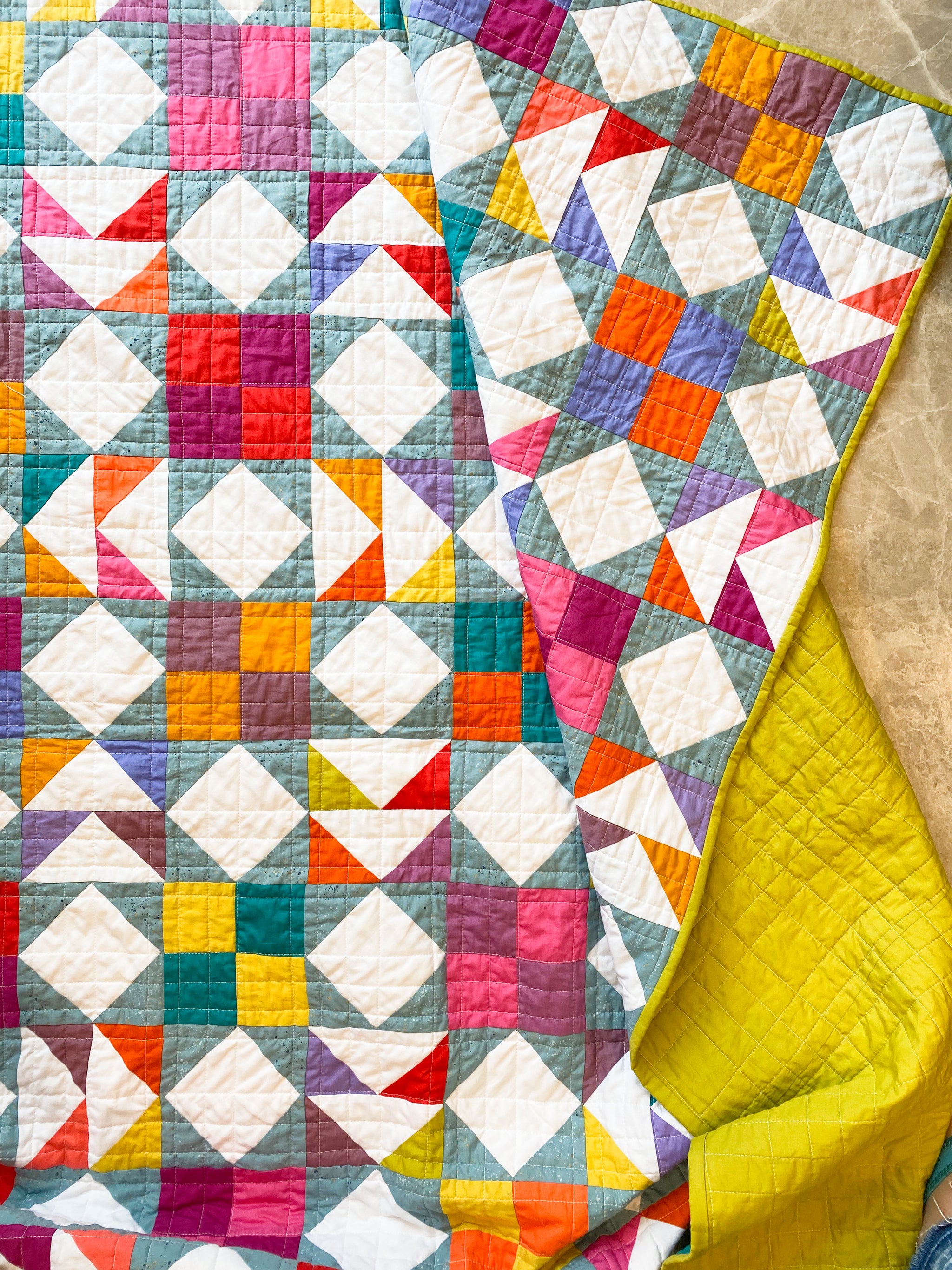 Hidden Shapes PDF Pattern – The Nomadic Quilter