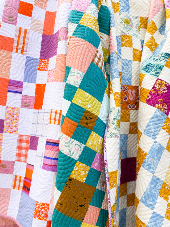 Slightly Scrambled PDF Pattern – The Nomadic Quilter