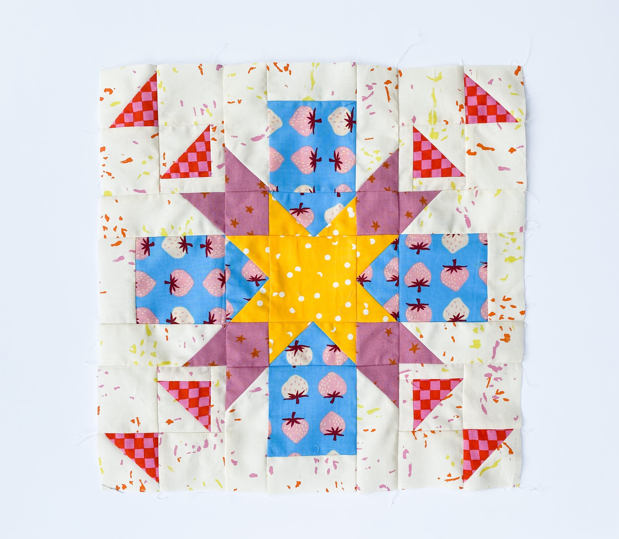Sunrise Star PDF Quilt Pattern – The Nomadic Quilter