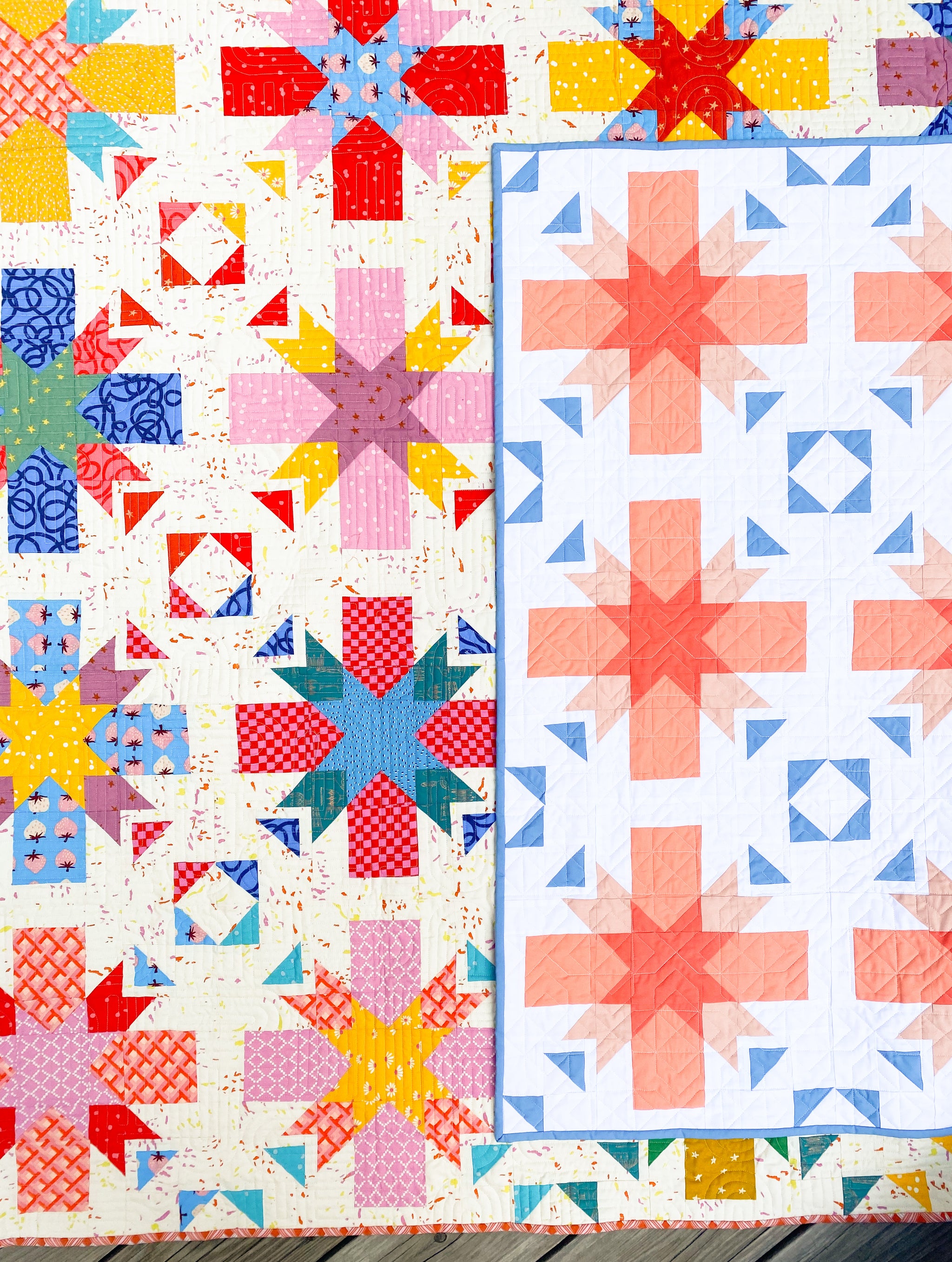 Sunrise Star PDF Quilt Pattern – The Nomadic Quilter