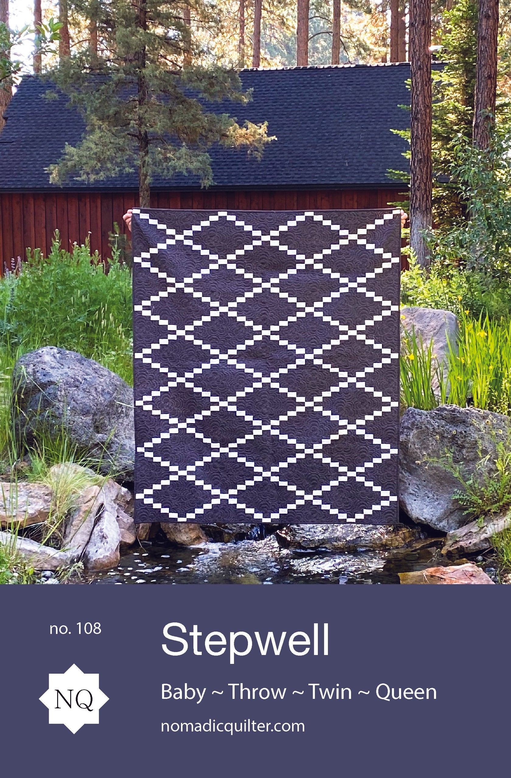 The Stepwell Paper Quilt Pattern – The Nomadic Quilter