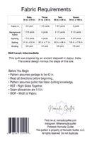 The Stepwell Paper Quilt Pattern – The Nomadic Quilter