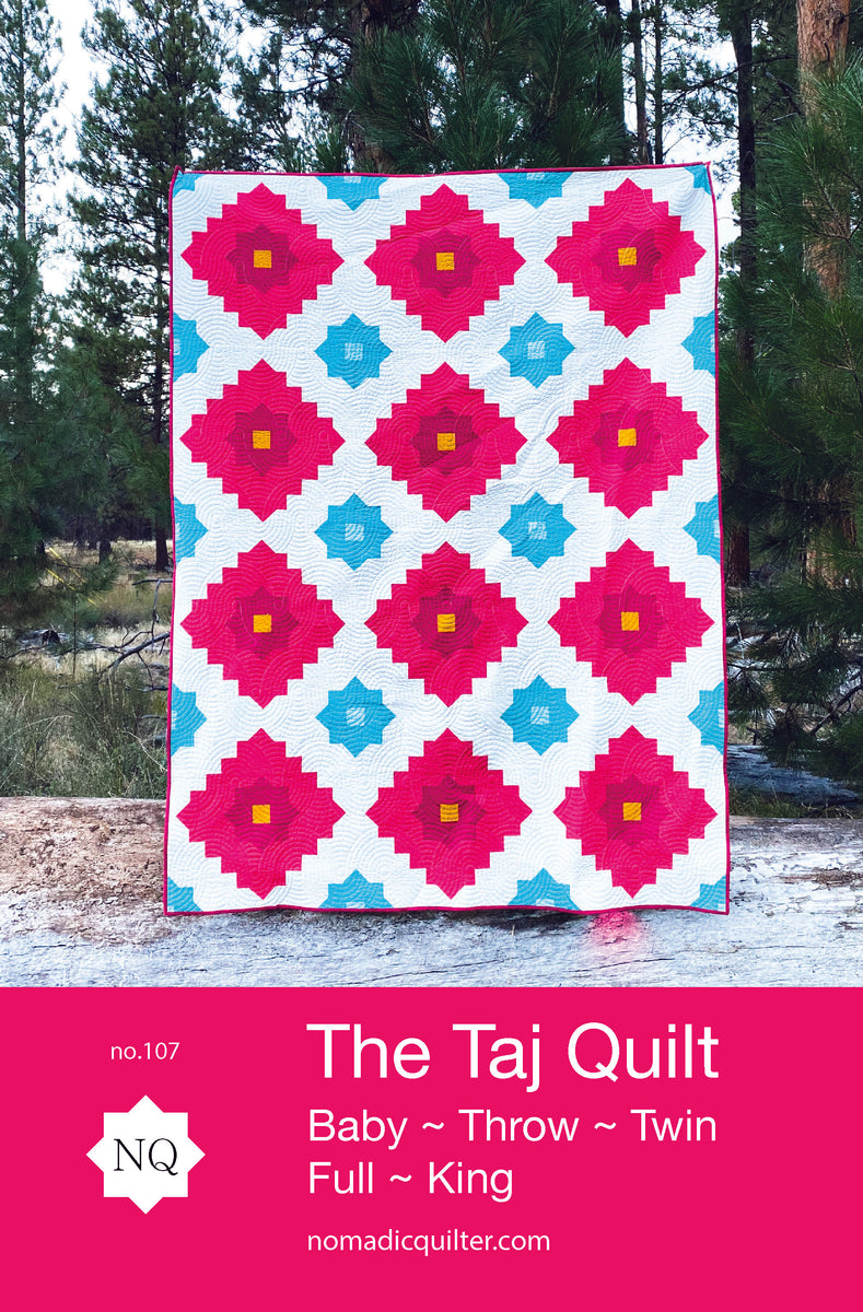 The Taj PDF Quilt Pattern – The Nomadic Quilter