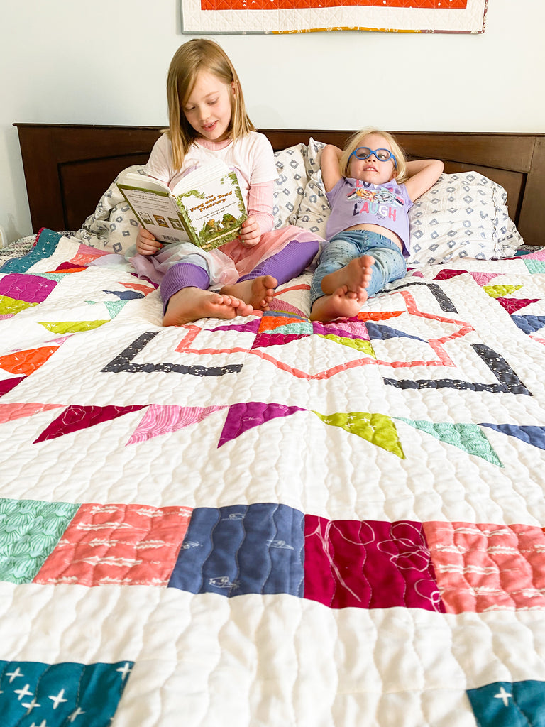 Framed Patchwork Star PDF Quilt Pattern – The Nomadic Quilter